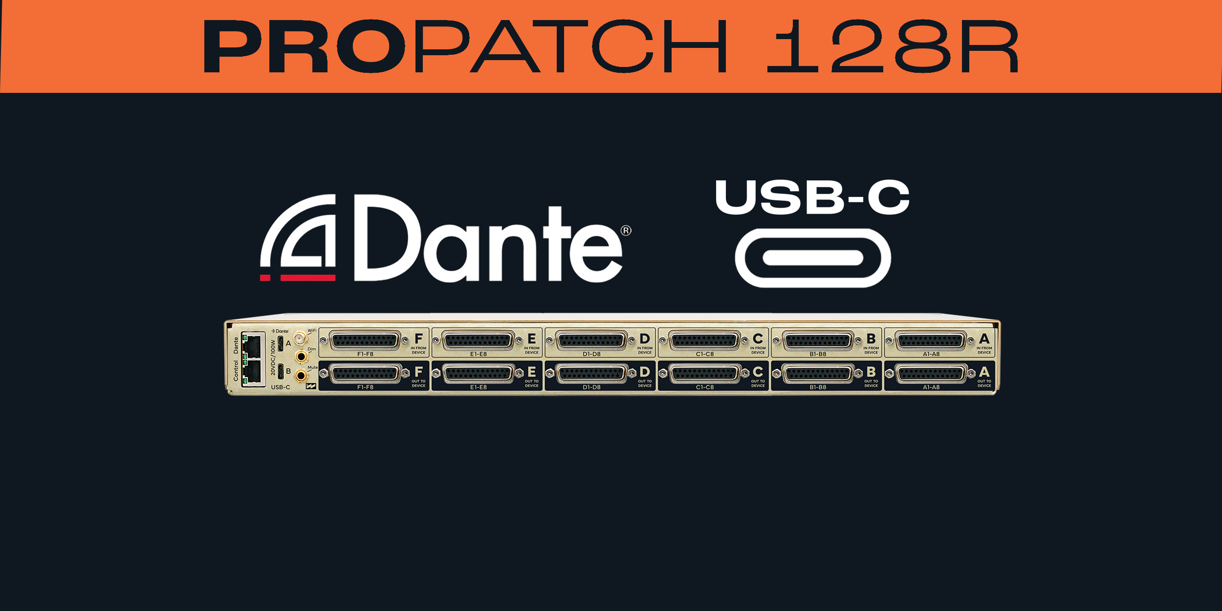 Wolff Audio Announces ProPatch Dante And USB-C Digital Audio Integration - Sound Vision Works